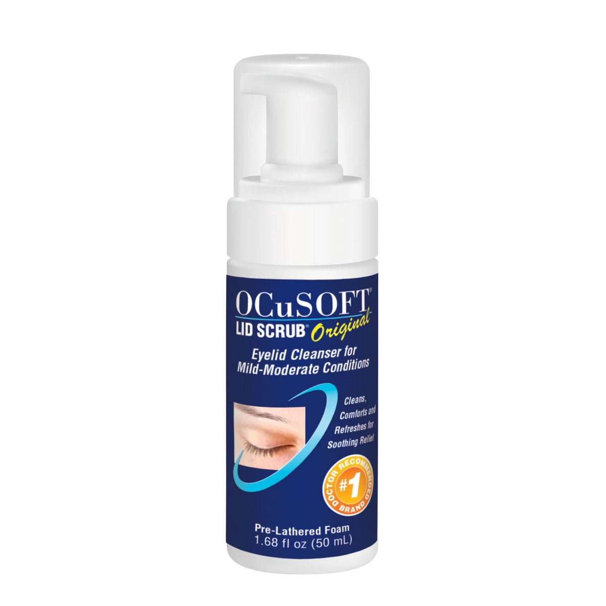 OCuSOFT Lid Scrub Original Pump Pack 50mL – Dream Contact Lenses